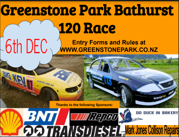 Bathurst 120 – R&R Electrical Ltd Greenstone Park Speedway